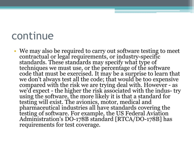 Fundamentals Of Testing Testing And Implementations Ppt