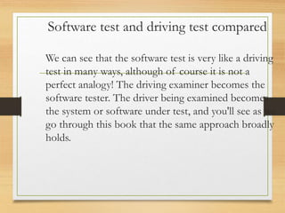 Fundamentals of testing | PPTX