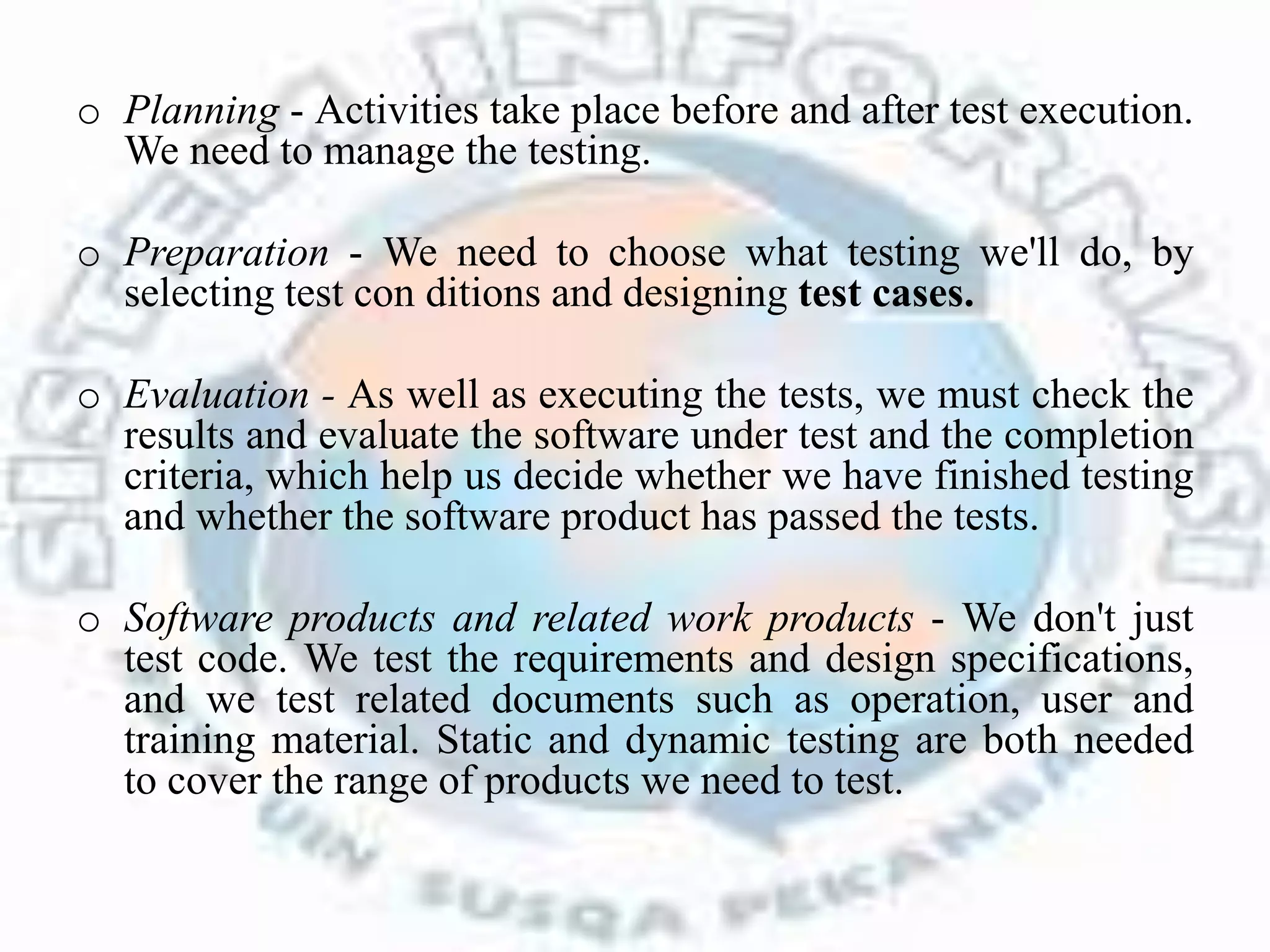 Materi testing dan Implementasi sistem - Fundamentals of testing-What ...