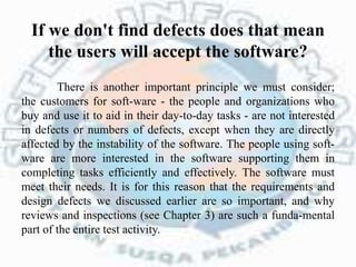 Materi testing dan Implementasi sistem - Fundamentals of testing-What ...