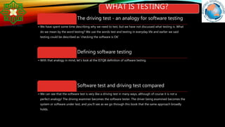 Fundamentals of testing | PPT