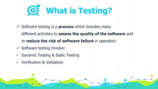 ISTQB - What's testing | PPTX