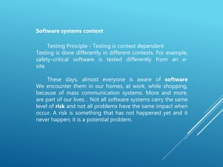 Fundamentals of Testing - Andika Dwi Ary Candra | PPT