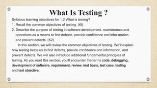 Fundamentals of testing 2 | PPT