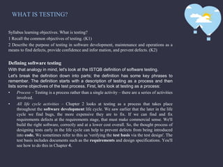 Fundamentals of testing | PPT