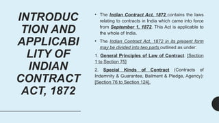 Fundamentals of The Indian Contract Act, 1872.pptx