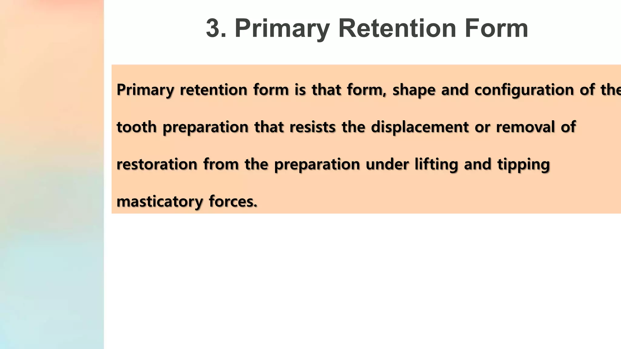 Fundamentals of Cavity preparation | PPTX
