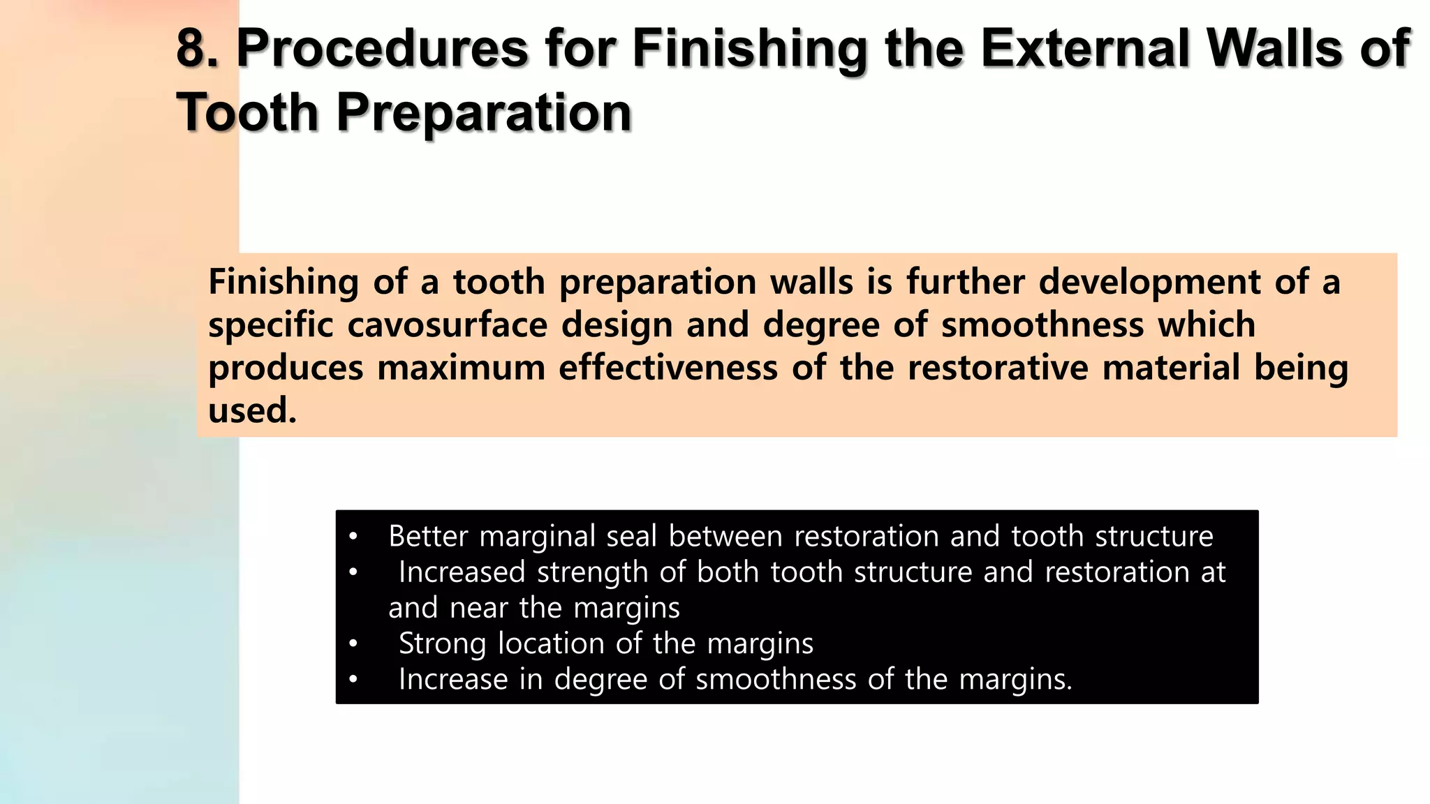 Fundamentals of Cavity preparation | PPTX
