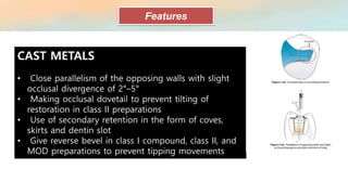 Fundamentals of Cavity preparation | PPTX