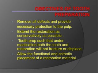 FUNDAMENTALS OF TOOTH PREPARATION.pptx