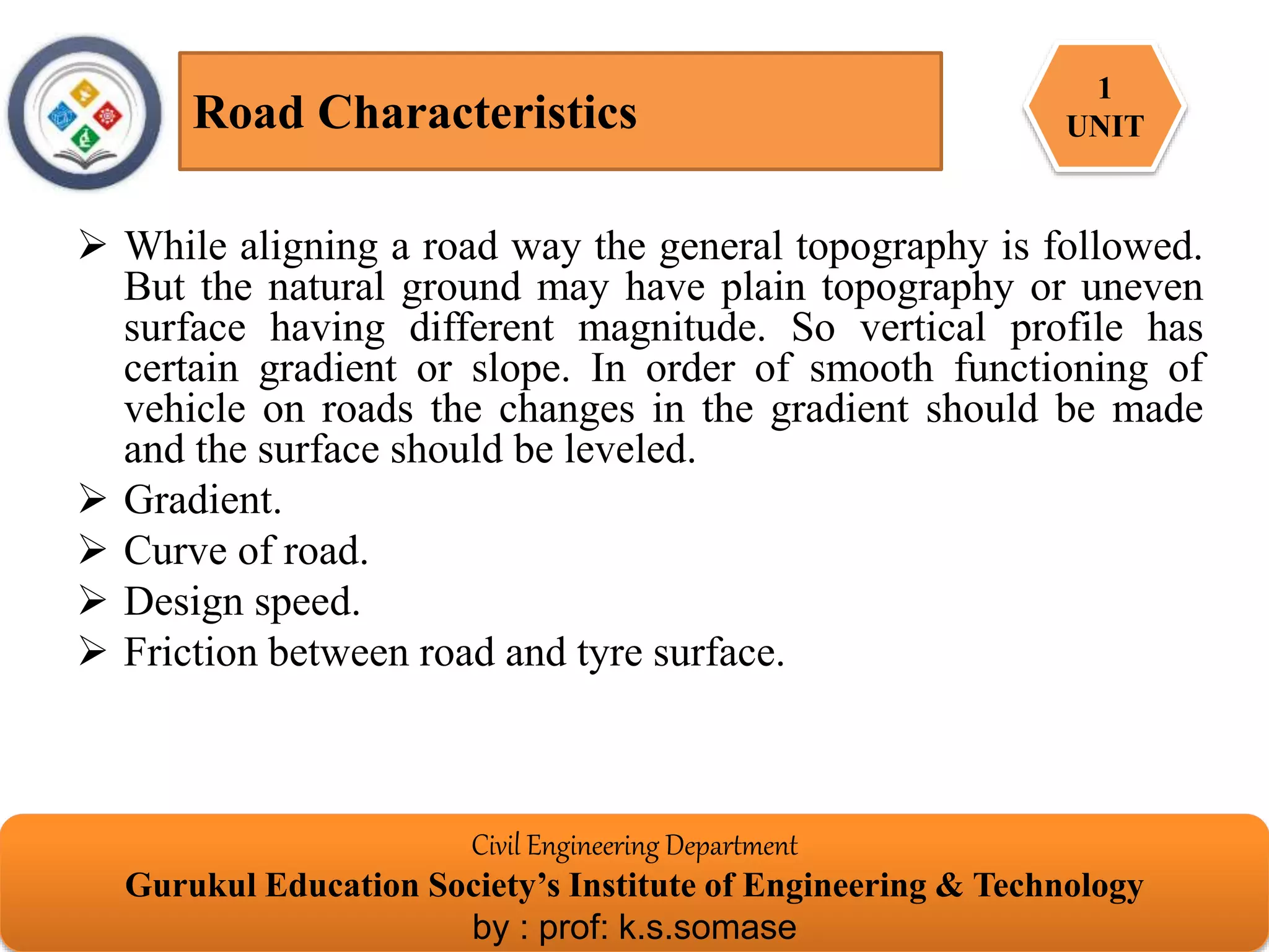 Fundamentals of traffic Engg | PPTX