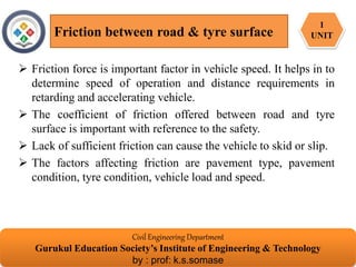 Fundamentals of traffic Engg | PPTX