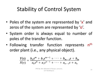 Fundamentals of Transfer Function in control system.pptx