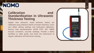Fundamentals of Ultrasonic Metal Thickness Testing.pptx