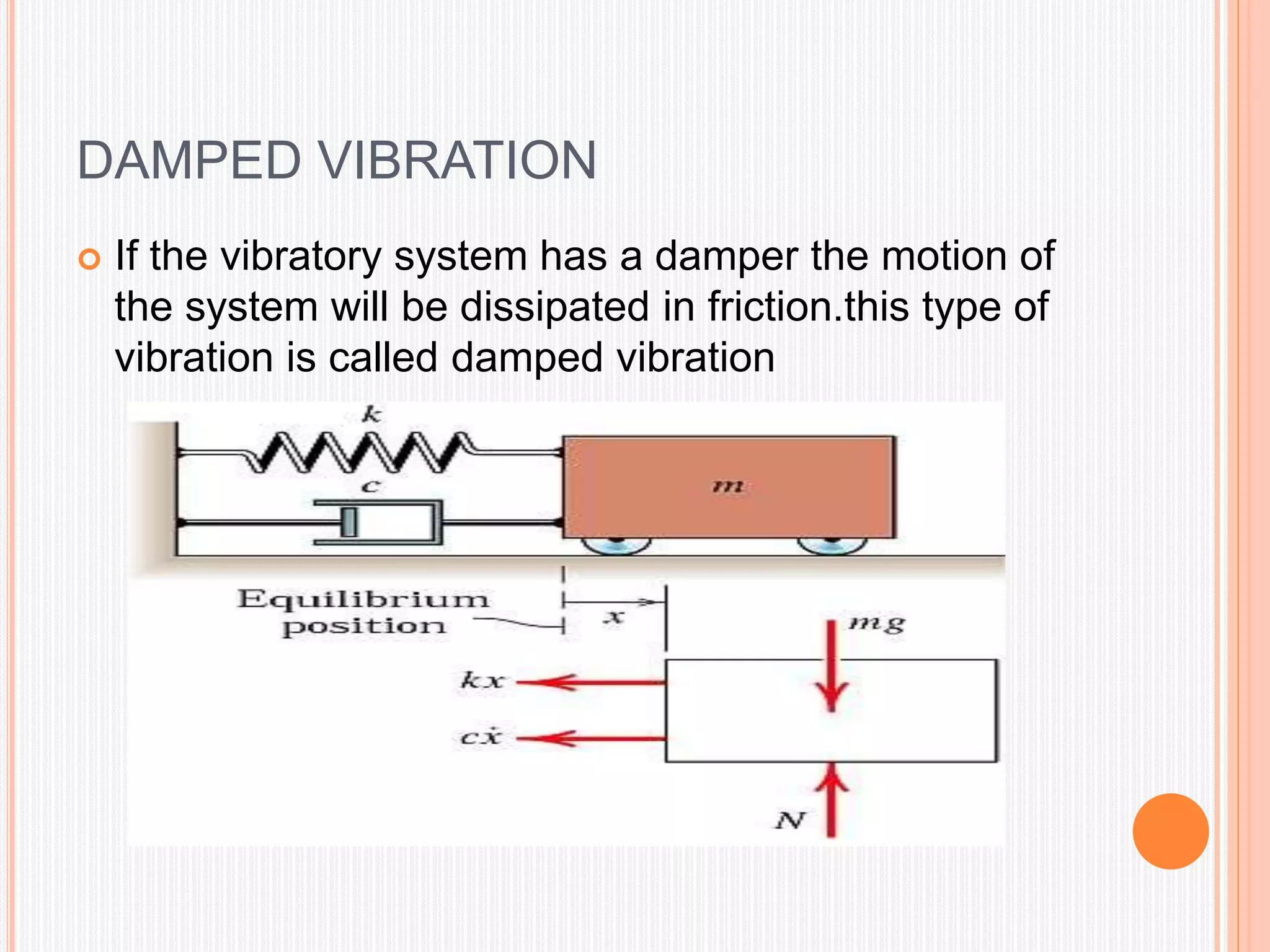 Fundamentals of vibration | PPTX