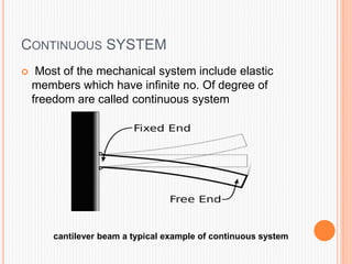 Fundamentals of vibration | PPTX