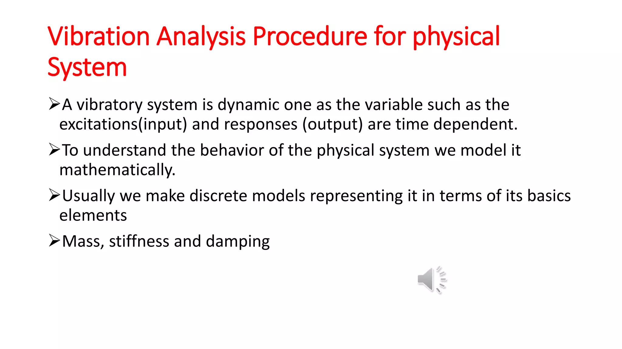 Fundamentals of vibration | PPTX