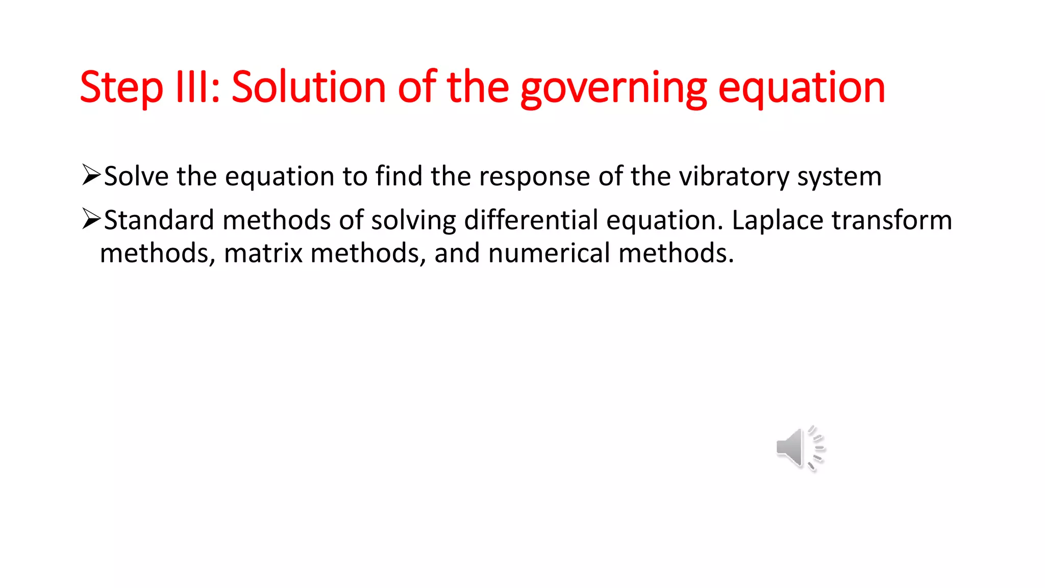 Fundamentals of vibration | PPTX