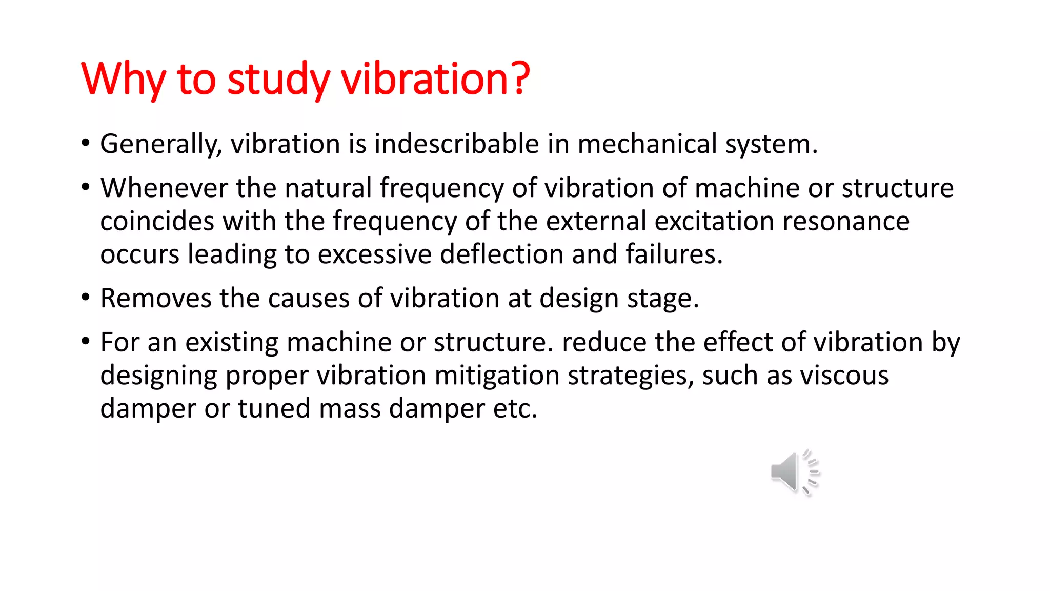 Fundamentals of vibration | PPTX
