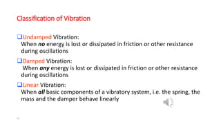 Fundamentals of vibration | PPTX