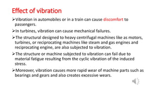 Fundamentals of vibration | PPTX | Physics | Science