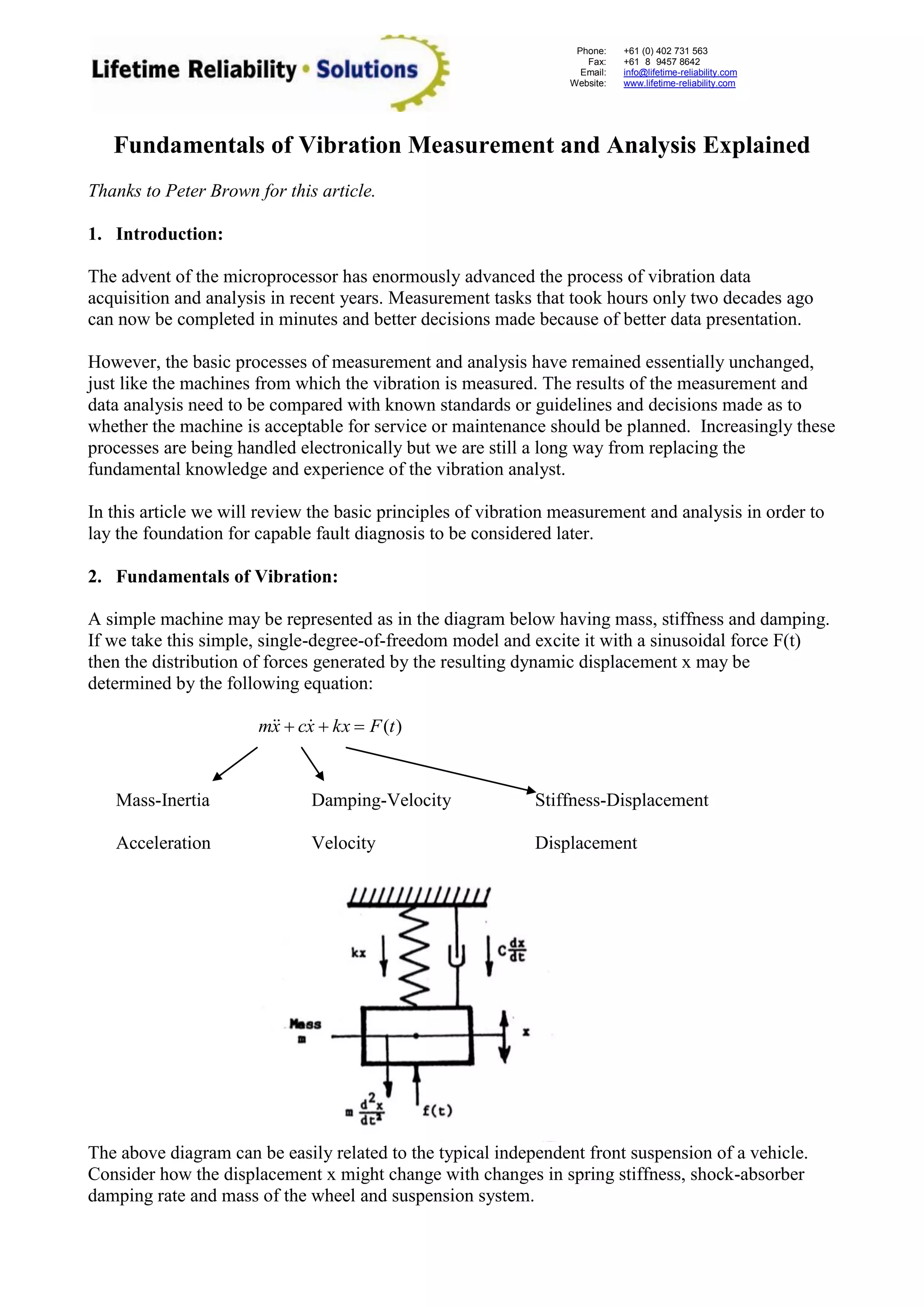 Fundamentals of vibration_measurement_and_analysis_explained | PDF