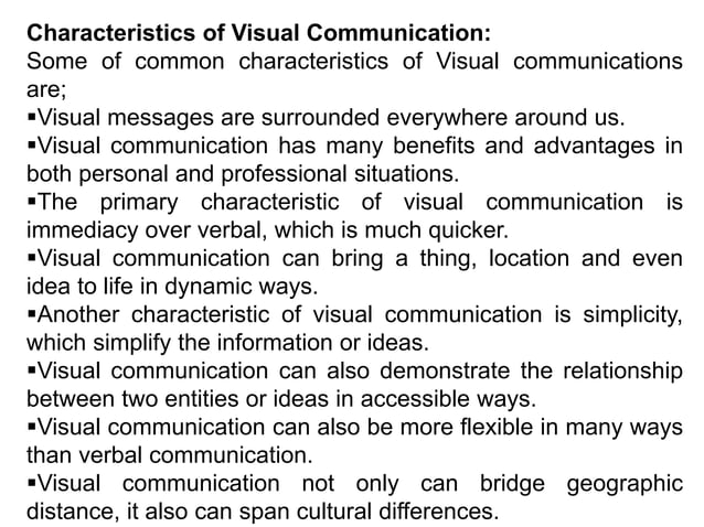 Fundamentals of visual communication unit ii | PPTX | Technology ...