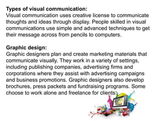 Fundamentals of visual communication unit ii | PPTX