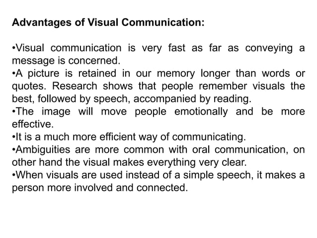 Fundamentals of visual communication unit ii | PPTX | Technology ...