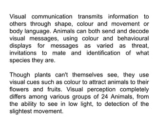 Fundamentals of visual communication unit ii | PPTX