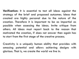 Fundamentals of visual communication unit v | PDF