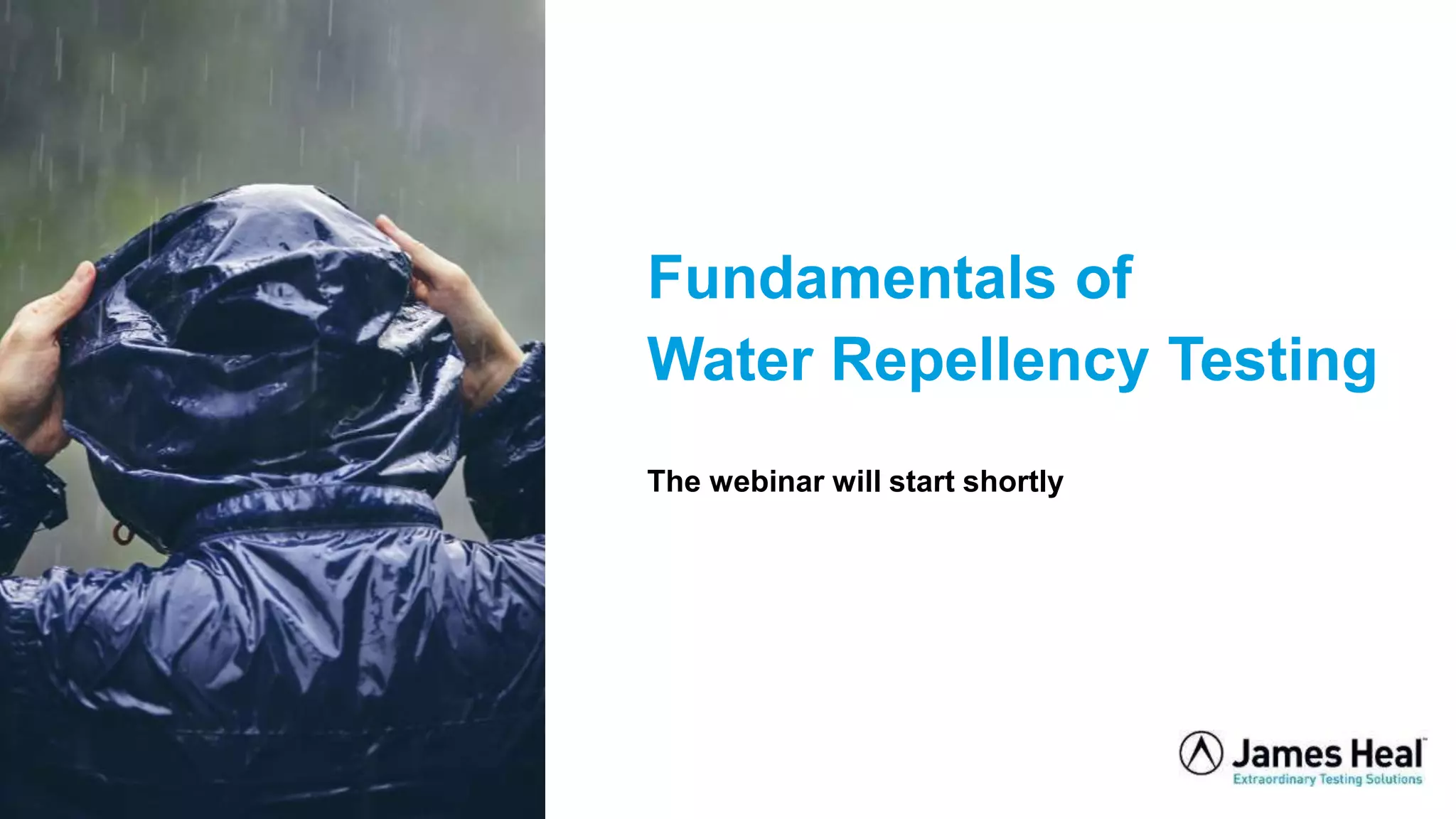 Fundamentals of Water Repellency Testing.ppsx