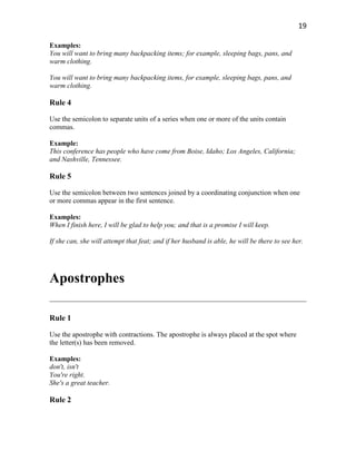 Fundamentals of Writing | DOCX