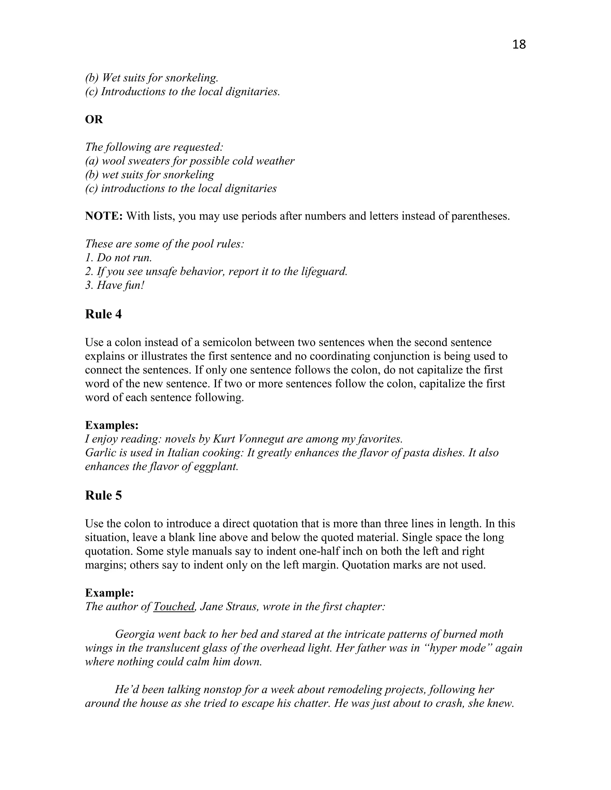 Fundamentals of writing | DOCX