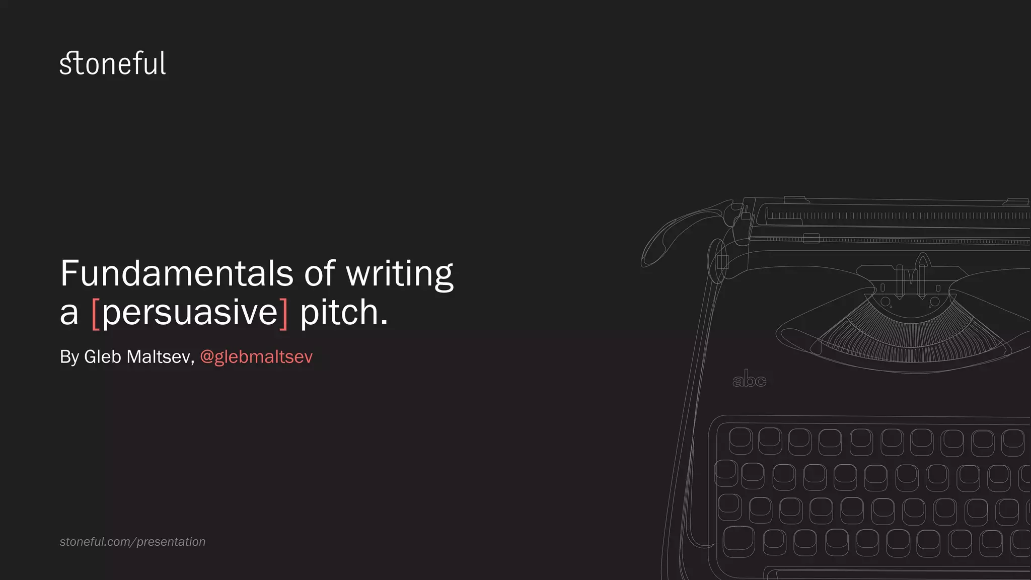 Fundamentals of Writing a Pitch | PDF