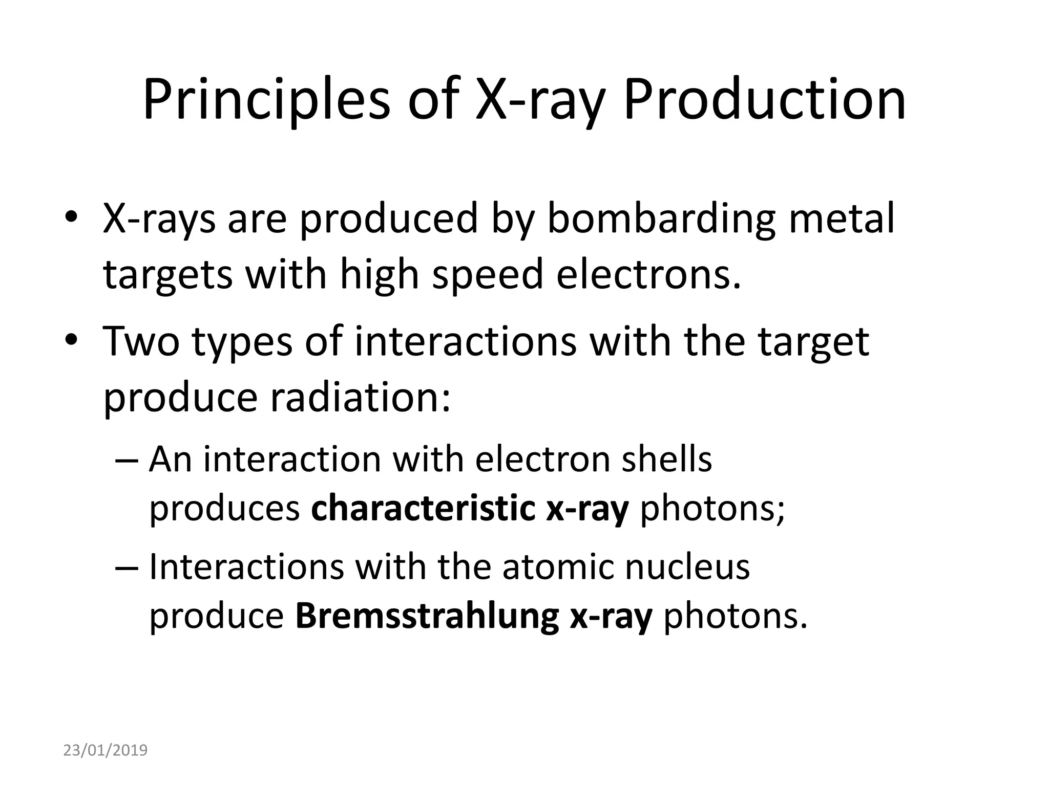 Fundamentals of x ray imaging i | PDF