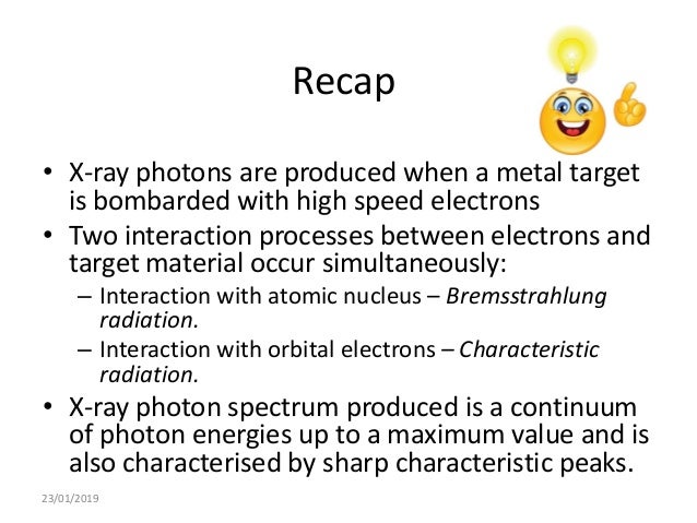 Fundamentals of x ray imaging i
