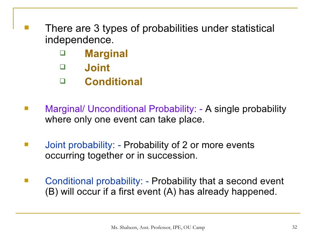 Fundamentals Probability 08072009
