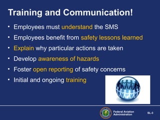 Safety Management Systems (SMS) Fundamentals: Promotion | PPT