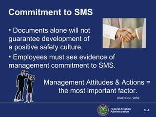 Safety Management Systems (SMS) Fundamentals: Promotion | PPT