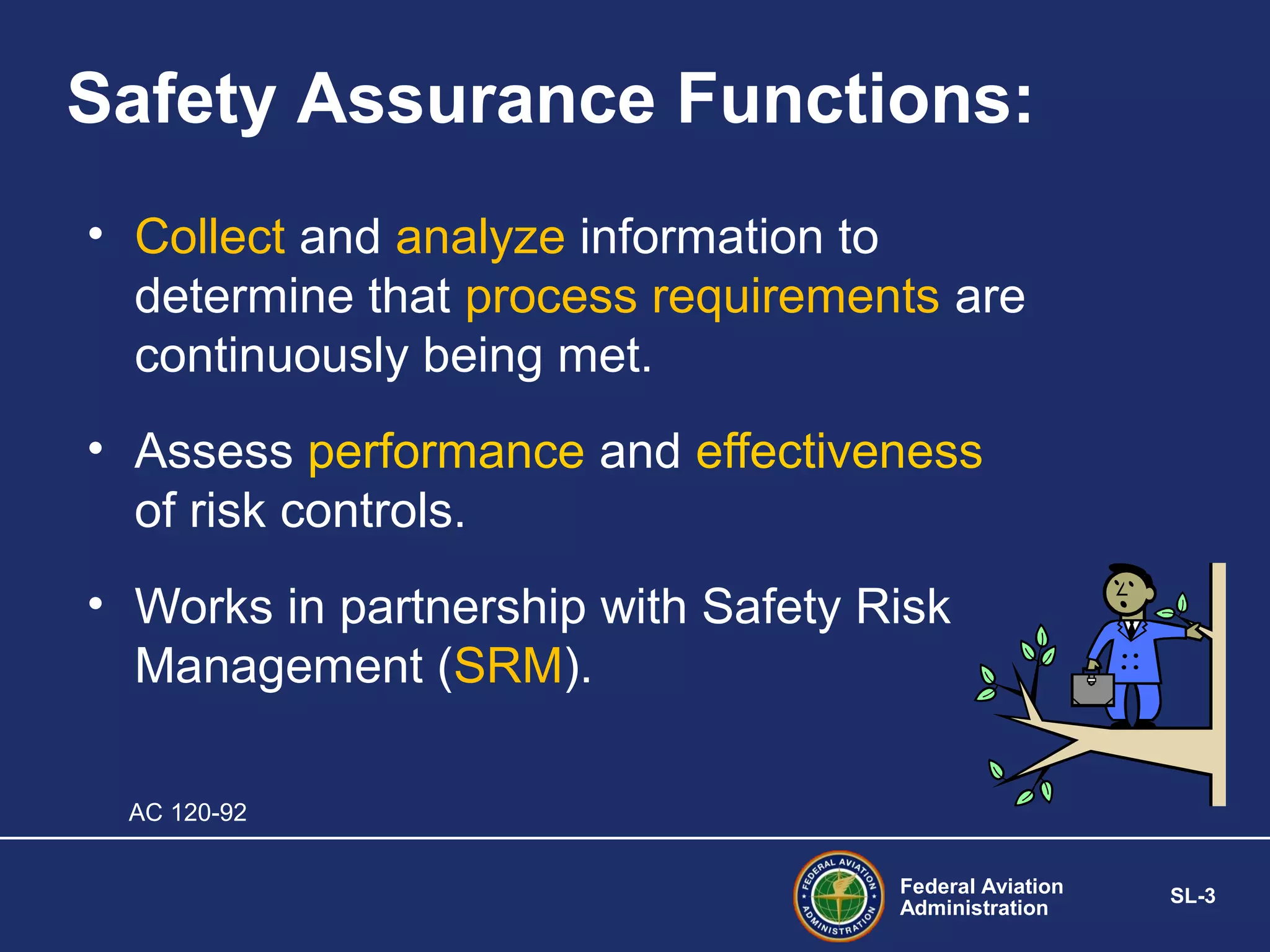 Safety Management Systems (SMS) Fundamentals: Safety Assurance | PPT