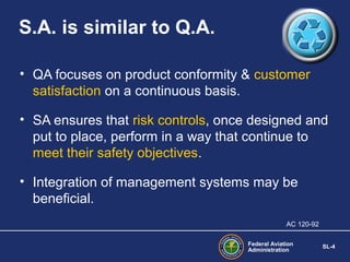 Safety Management Systems (SMS) Fundamentals: Safety Assurance | PPT