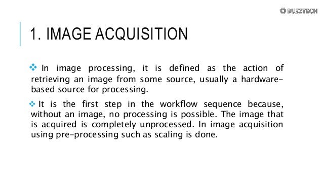 Fundamental steps in Digital Image Processing