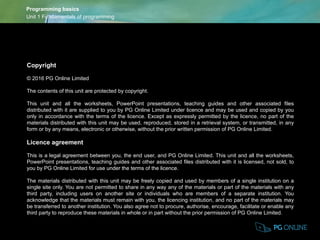 Fundamentals Topic 1 Programming basics.pptx
