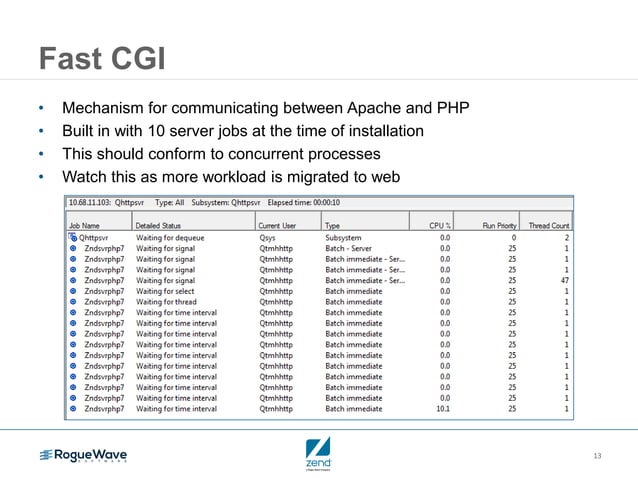 Fundamentals of performance tuning PHP on IBM i | PPT