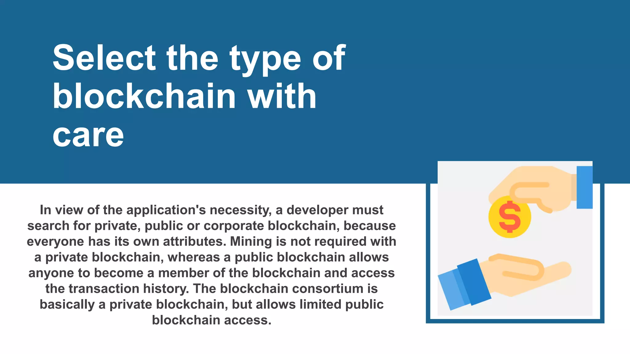 Basic fundamentals to be consider while developing Blockchain Android app! | PPT | Free Download