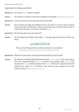 Islamic Book in English: Fundamental Teachings of Islam Part 3 | PDF