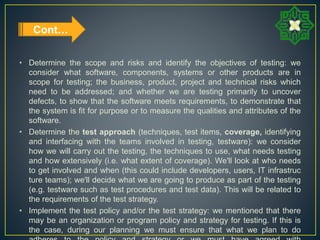 Fundamental test process | PPT