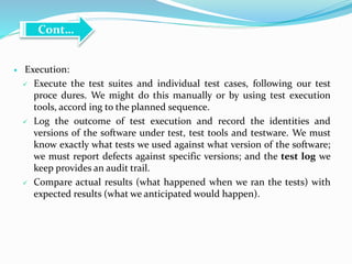 Fundamental test process | PPTX