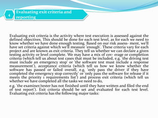 Fundamental test process | PPTX